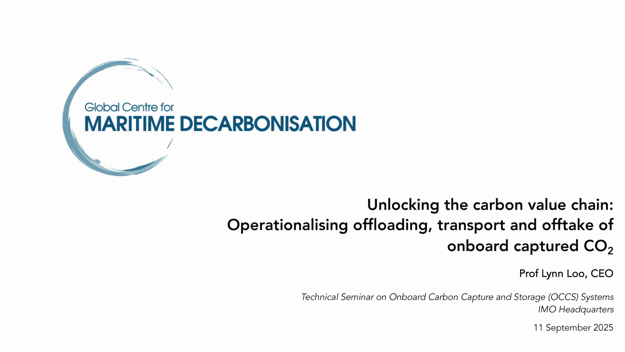 Onboard carbon capture and storage - Future Fuels and Technology ...